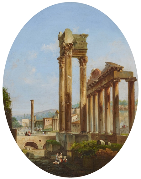 Italian School, 19th Century | Forum Romanum | MutualArt