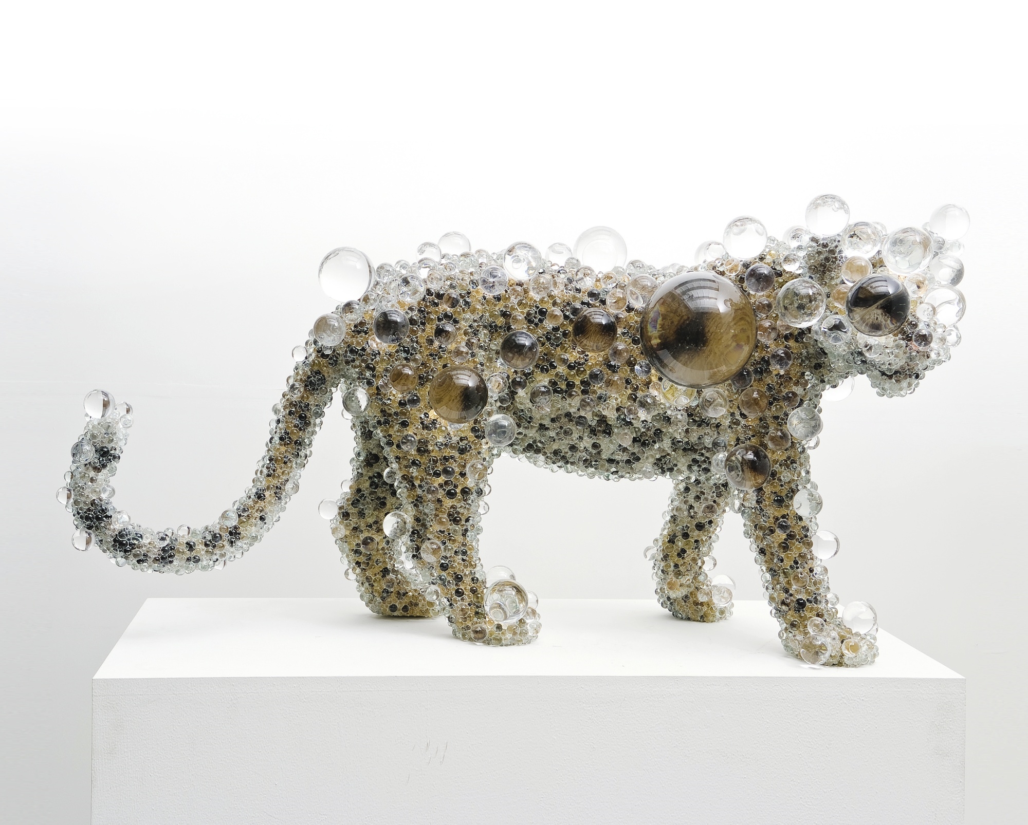 Kohei Nawa | PIXCELL-MODEL-LEOPARD (2008) | MutualArt