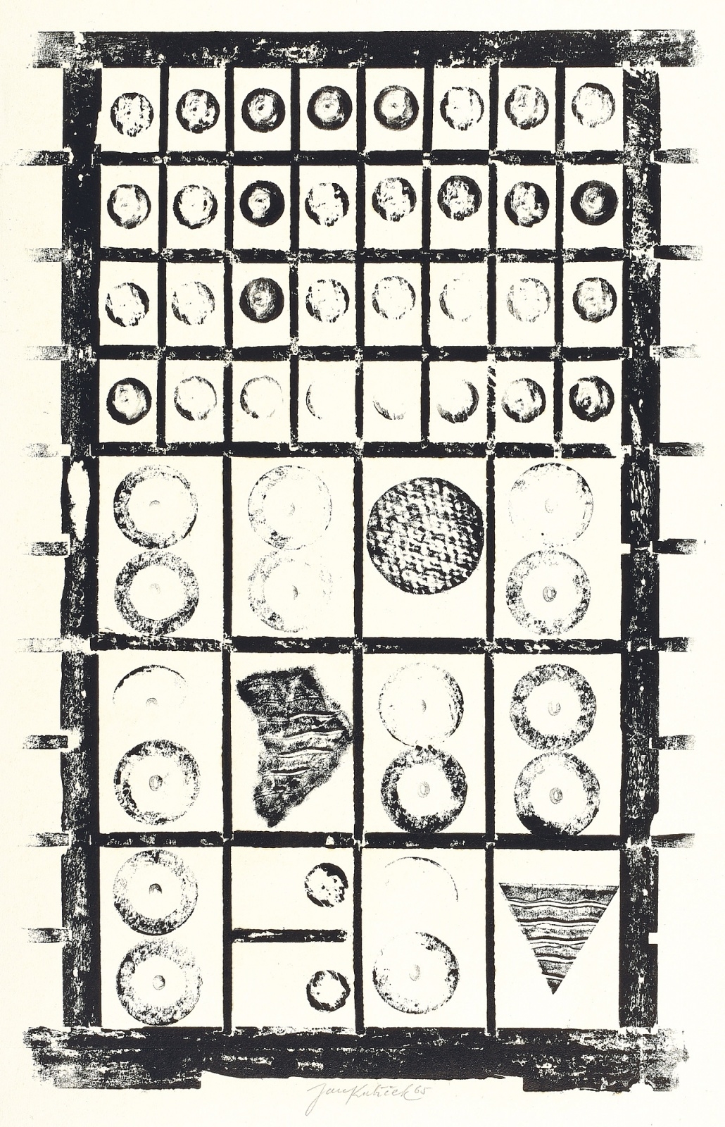 Jan Kubicek | Typo Structure (1965) | MutualArt