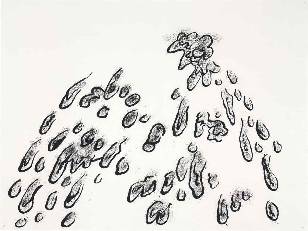 Mike Kelley | GARBAGE DRAWING NO. 42 (1988) | MutualArt