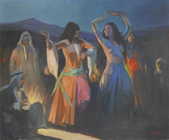 Faeq Hassan | The Dance (1974) | MutualArt