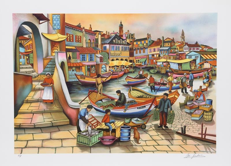 Ari Gradus | Bringing in the Catch (1980) | MutualArt