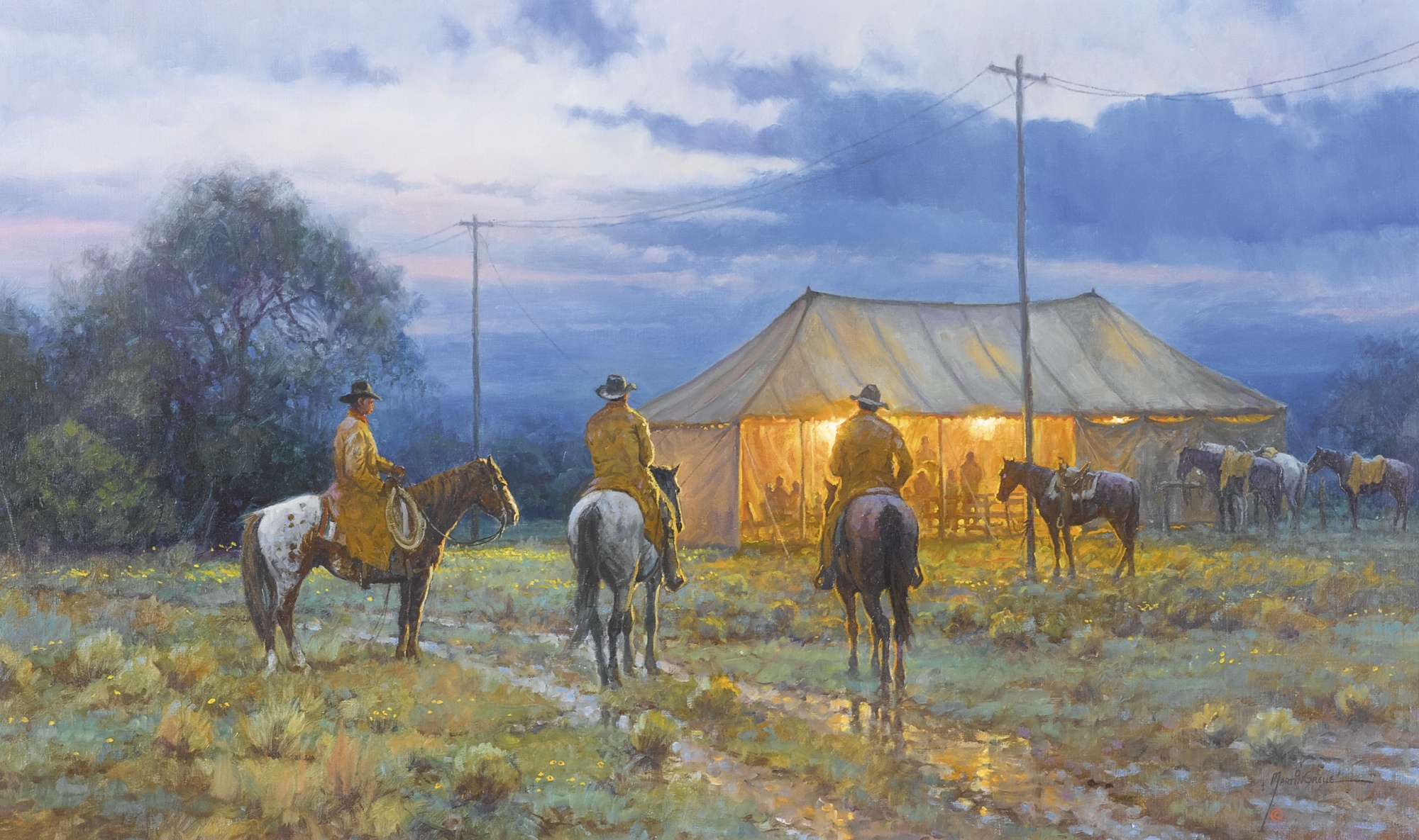 Martin Grelle | COWBOY REVIVAL (1994) | MutualArt