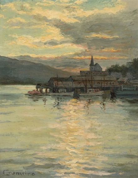 Nina Crumrine | Ketchican Waterfront | MutualArt