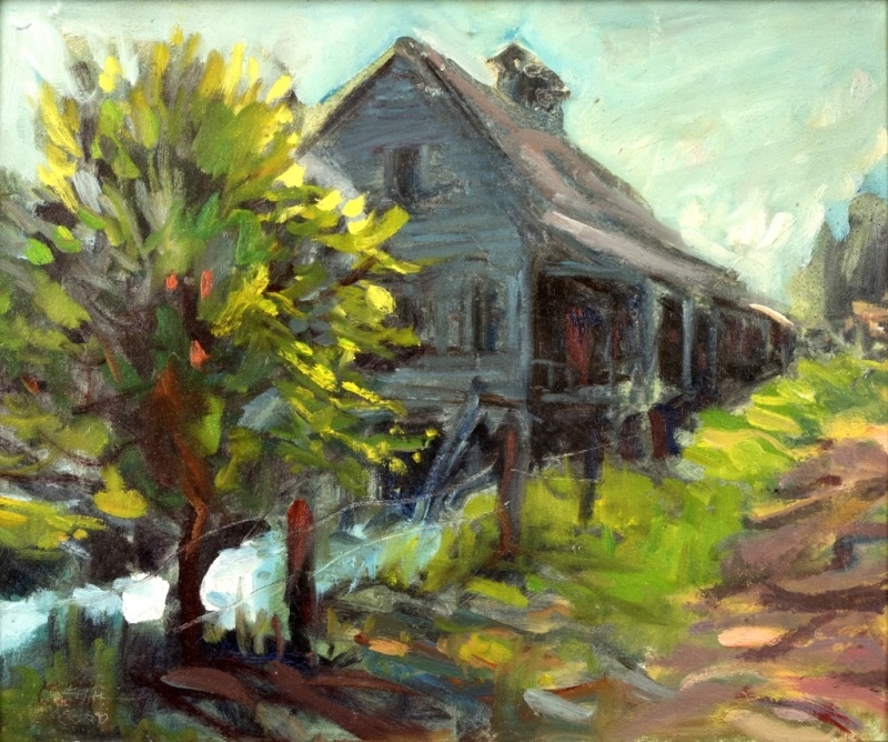 Keith Ward | House along a stream | MutualArt
