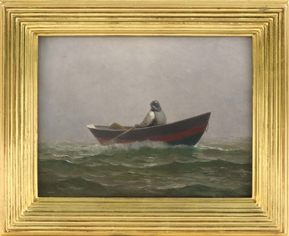 Charles Cahoon | Old salt in a dory | MutualArt