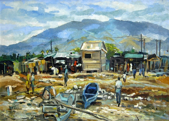 Alexander Cooper | On the Shore (1959) | MutualArt