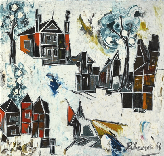 Lance Ribeiro | UNTITLED (WHITE LANDSCAPE) (1964) | MutualArt