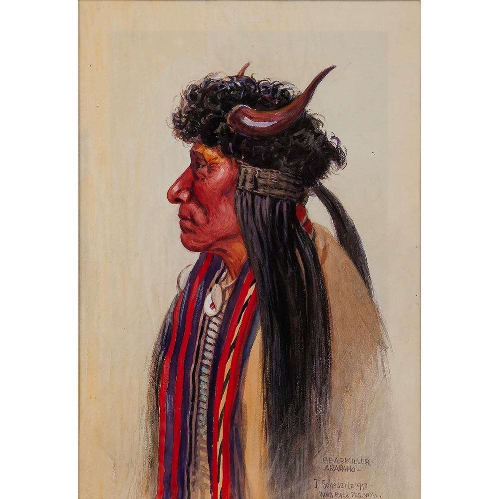 Joseph Scheuerle | Chief Lone Tree, Crow | MutualArt