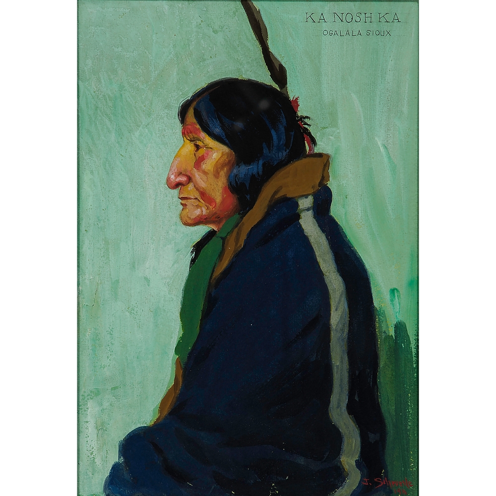 Joseph Scheuerle | Chief Lone Tree, Crow | MutualArt