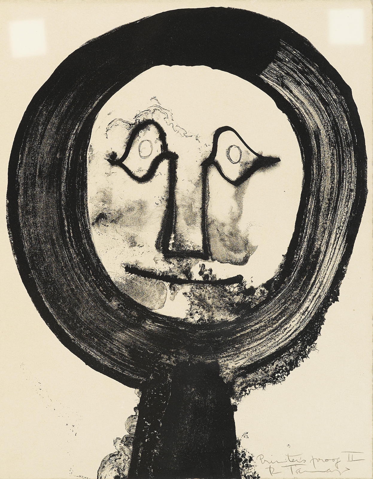 Rufino Tamayo | Demi-Poisson (Medio Pescado, Half Fish) (1969) | MutualArt