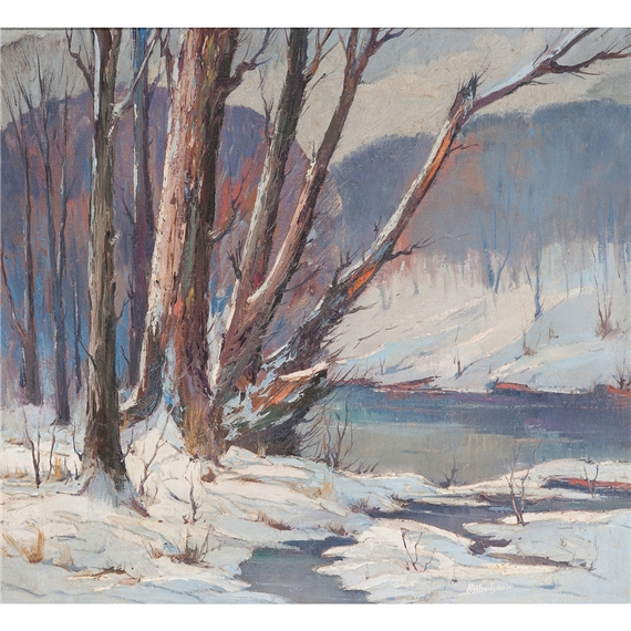 Albert Alfredson | By the Stream | MutualArt