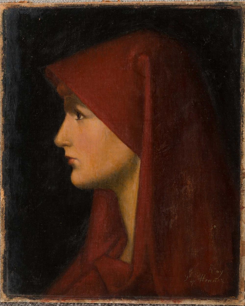 Jean-Jacques Henner | PORTRAIT OF ST. FABIOLA | MutualArt