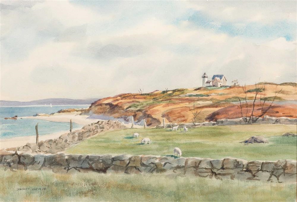 Dwight Shepler | TARPAULIN COVE, NAUSHON ISLAND | MutualArt