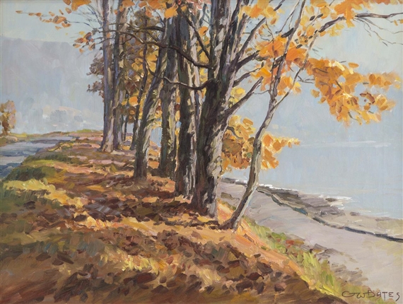 George William Bates | stanley park fall | MutualArt