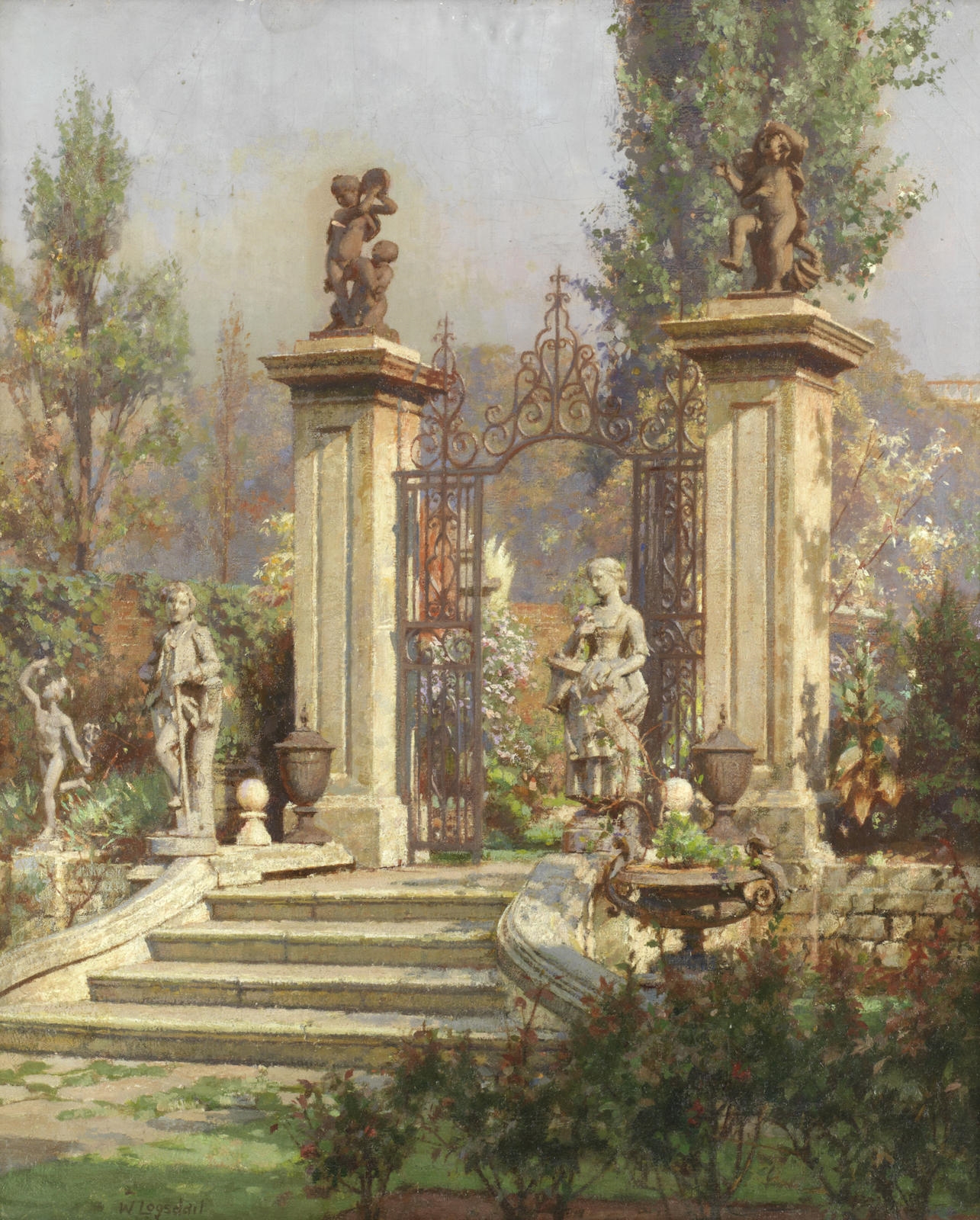 William Logsdail | THE GATES OF THE KHALIFA, CAIRO (87) | MutualArt