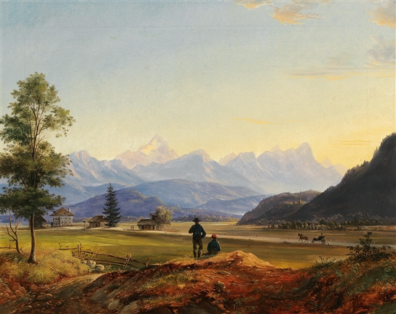 Marko Pernhart | A View of Triglav and Mittagskogel | MutualArt
