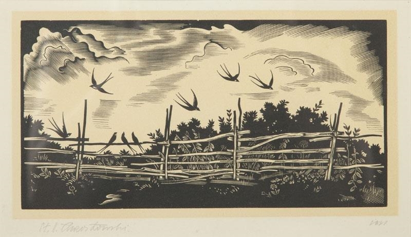 Stanisław Ostoja-Chrostowski | Swallows (1931) | MutualArt