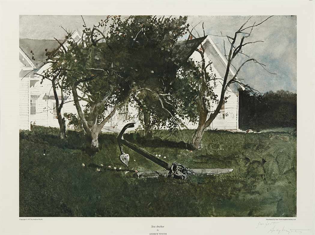 Andrew Wyeth | FULL MOON | MutualArt