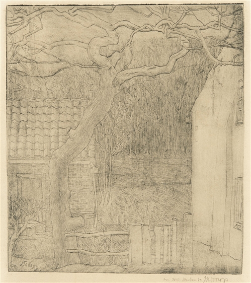 Jan Toorop | Mr. Van Rompaey (1884) | MutualArt
