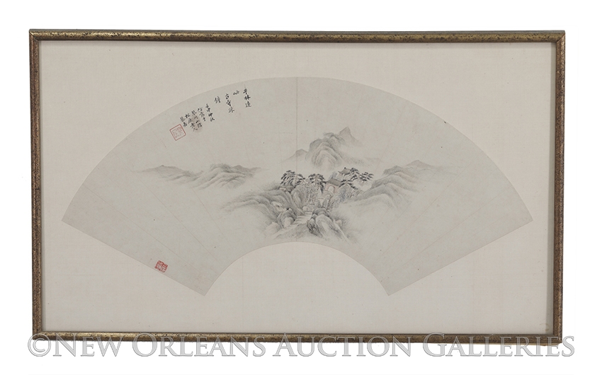 Cai Jia | Landscape with a Monastery | MutualArt