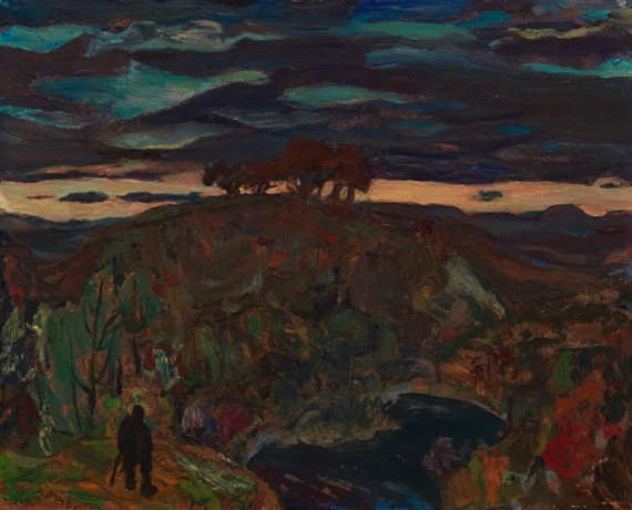 Frederick Horsman Varley | Sunset | MutualArt