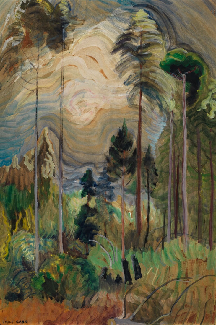 Emily Carr | British Columbia Forest (Circa 1935) | MutualArt