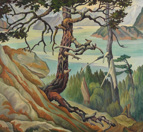 William Percival Weston | Howe Sound (Circa 1930) | MutualArt