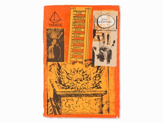 Joe Tilson | Giant Wooden Egg (1971) | MutualArt