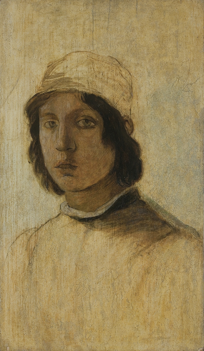 Jan Styka | FILIPPINO LIPPI'S SELF-PORTRAIT (Circa 1891) | MutualArt