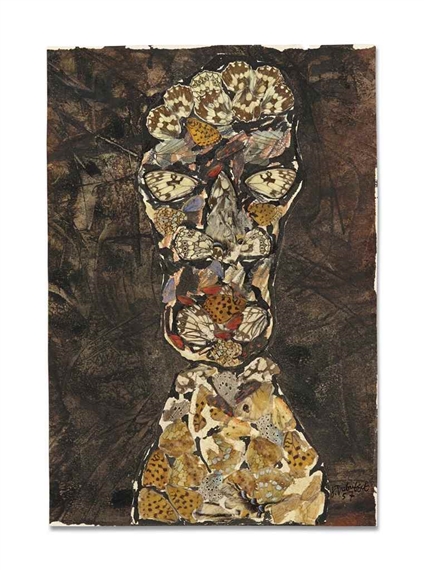 Jean Dubuffet | Portrait d’homme (1957) | MutualArt