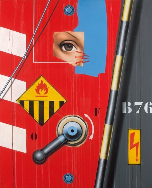 Peter Klasen | Regard B76 (2000) | MutualArt