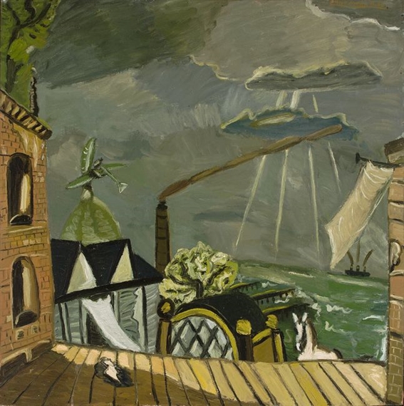 Peter Herrmann | Blick zum Meer oder das weiße Pferd (1978) | MutualArt