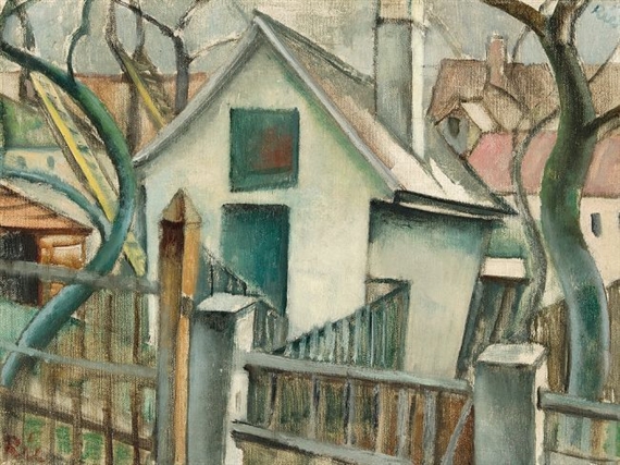 Anita Ree | Winterliche Dorfansicht. (1920) | MutualArt