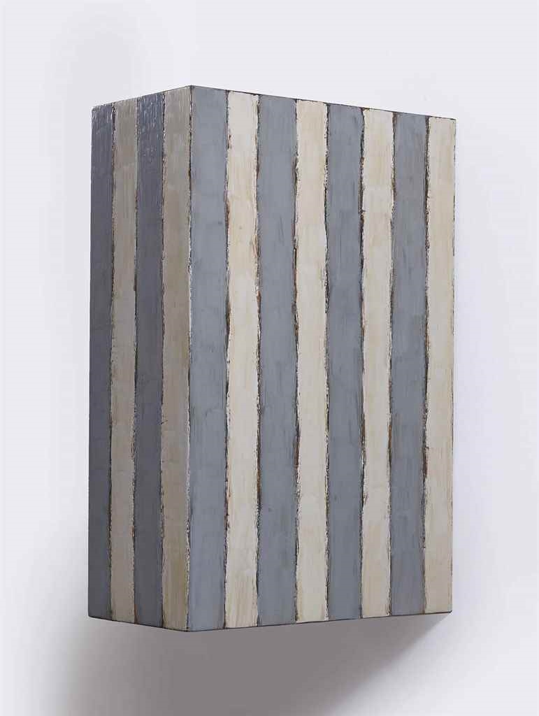 Sean Scully | Floating Painting Grey White (1995) | MutualArt