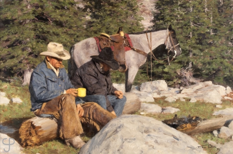 Tucker Smith | Glacier Goats (1991) | MutualArt