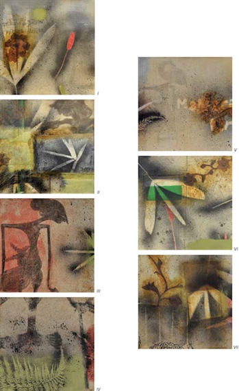 Mohd Raduan Man | 7 works, Wayang Series Anak Anak Wayang I-VII | MutualArt