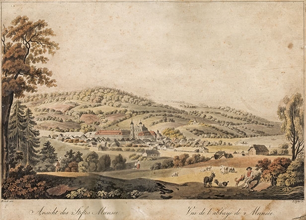 Ferdinand Runk | Ansicht des Stiftes Mansee | MutualArt