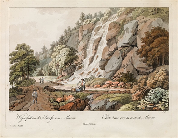 Ferdinand Runk | Wasserfall an der Straße von Murau | MutualArt