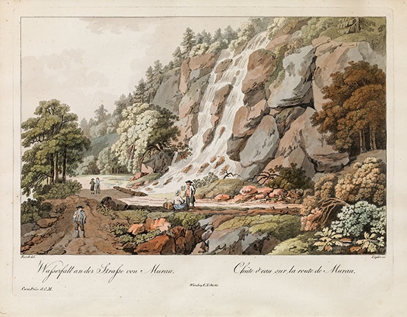 Ferdinand Runk | Wasserfall an der Straße von Murau | MutualArt