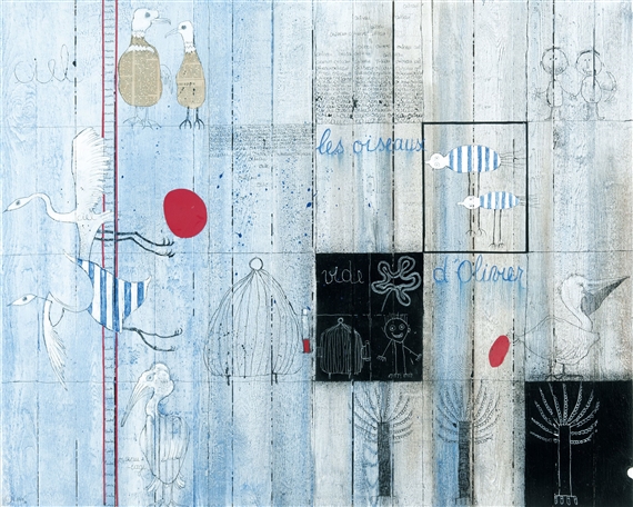 Christian Silvain | Les oiseaux d'Olivier (1988) | MutualArt