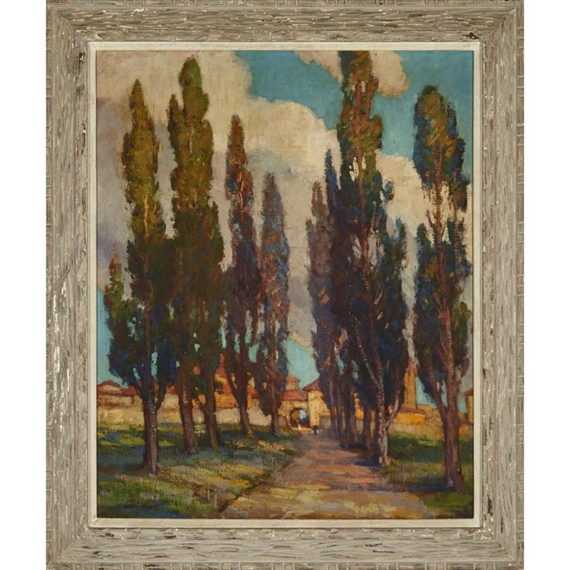Edith Lucile Howard | CYPRESSES OF CASIERA, TUSCANY | MutualArt