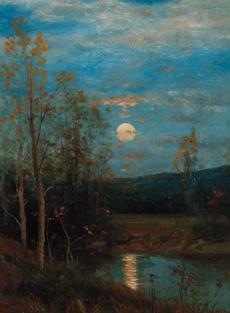 Dwight William Tryon | October in New England (1881) | MutualArt