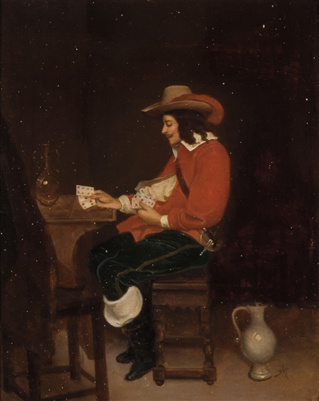 Jean-Louis-Ernest Meissonier | Cavalier Playing Cards | MutualArt