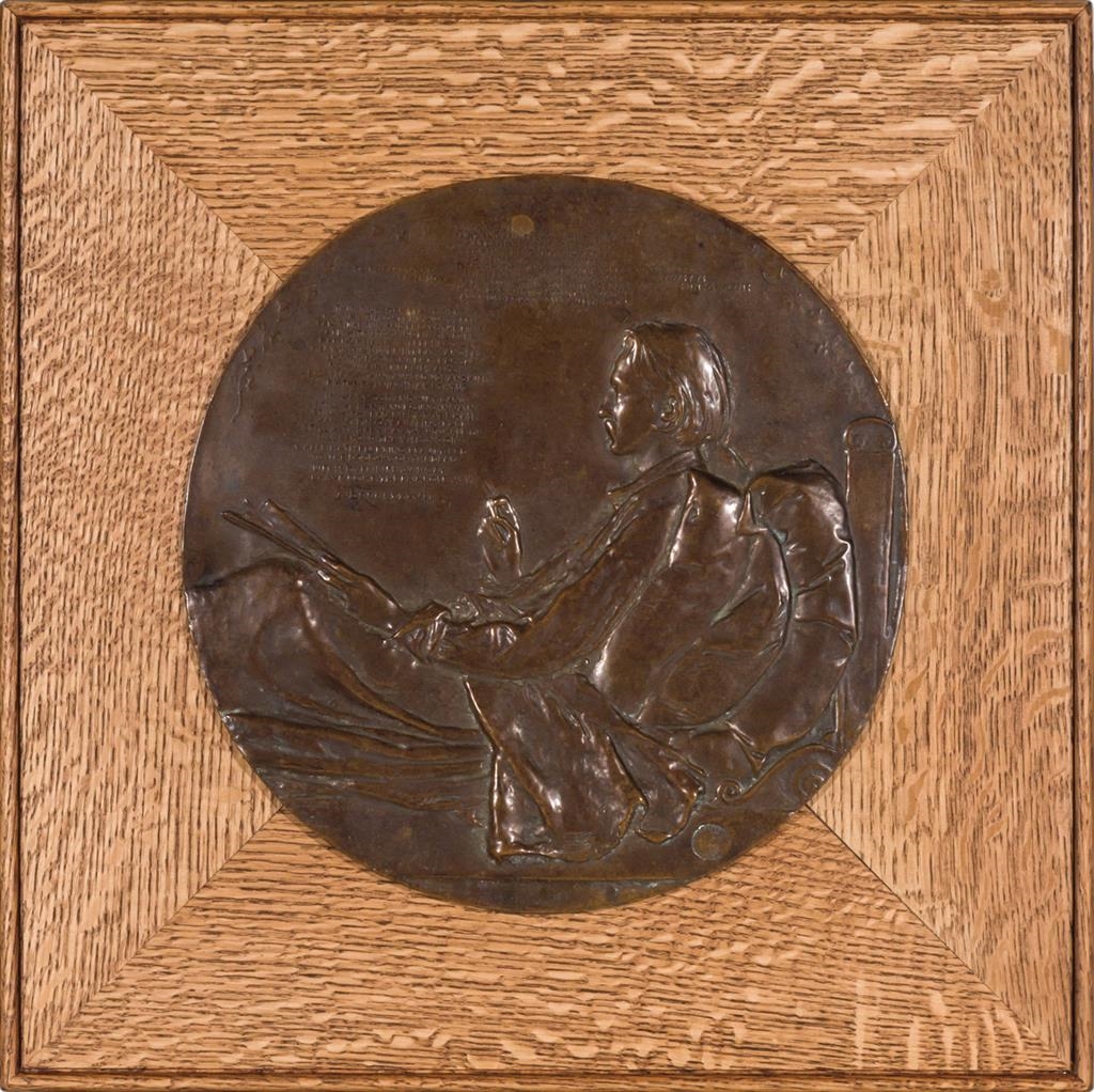 Augustus Saint-Gaudens | Portrait of Robert Louis Stevenson | MutualArt
