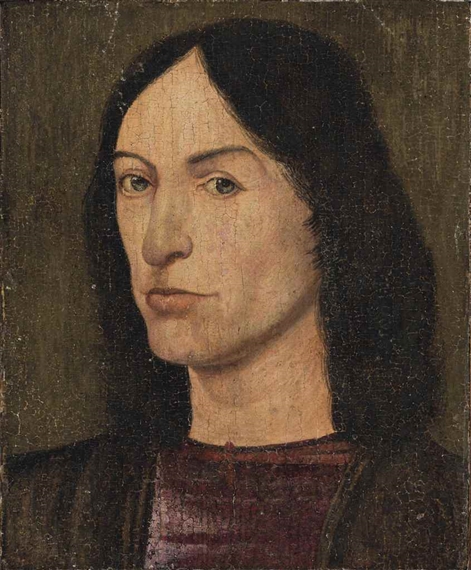 Hans Memling | Portrait of a young man, bust-length | MutualArt