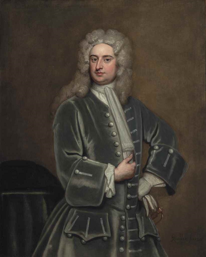 Godfrey Kneller | Portrait of Vice-Admiral James Berkeley, 3rd Earl of ...