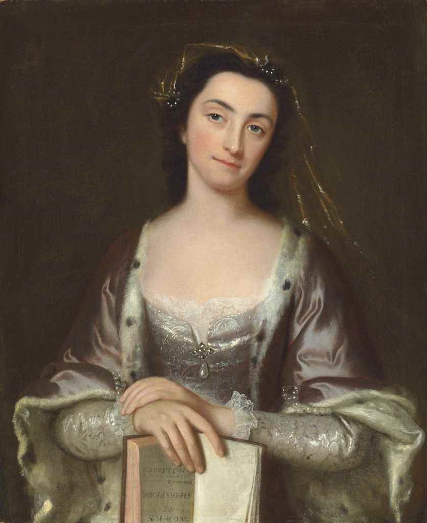John Giles Eccardt | Portrait of a lady, possibly Lady Mary Wortley ...
