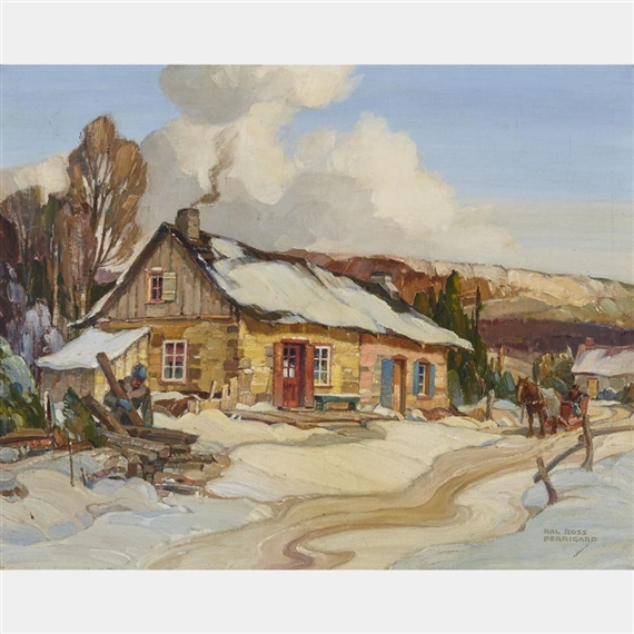 Hal Ross Perrigard | French Canadian Country Houses | MutualArt