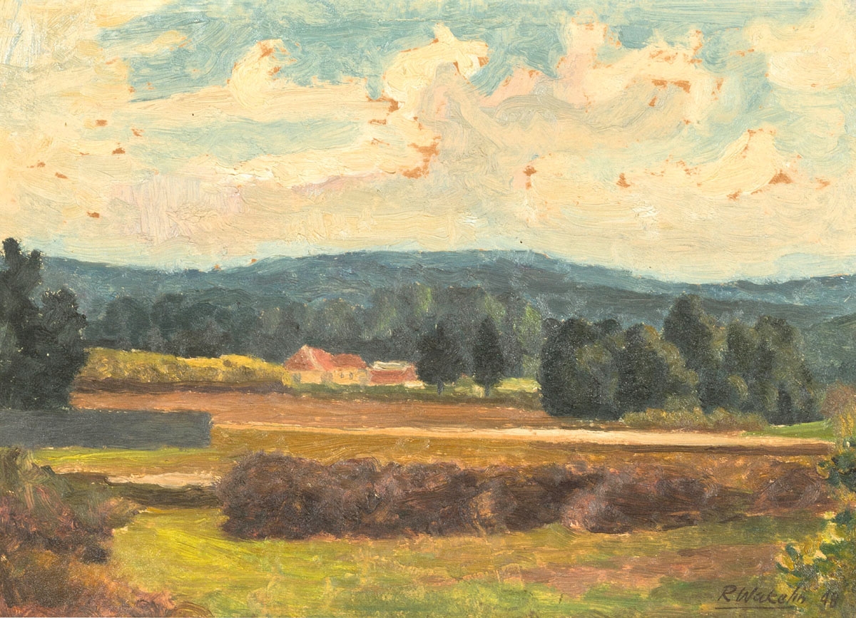 Roland Wakelin | Landscape (1948) | MutualArt